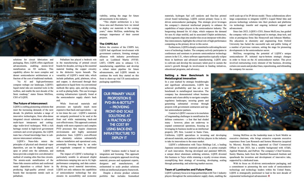 LQDX awarded as Top Semiconductor Manufacturing Company2024 on ...